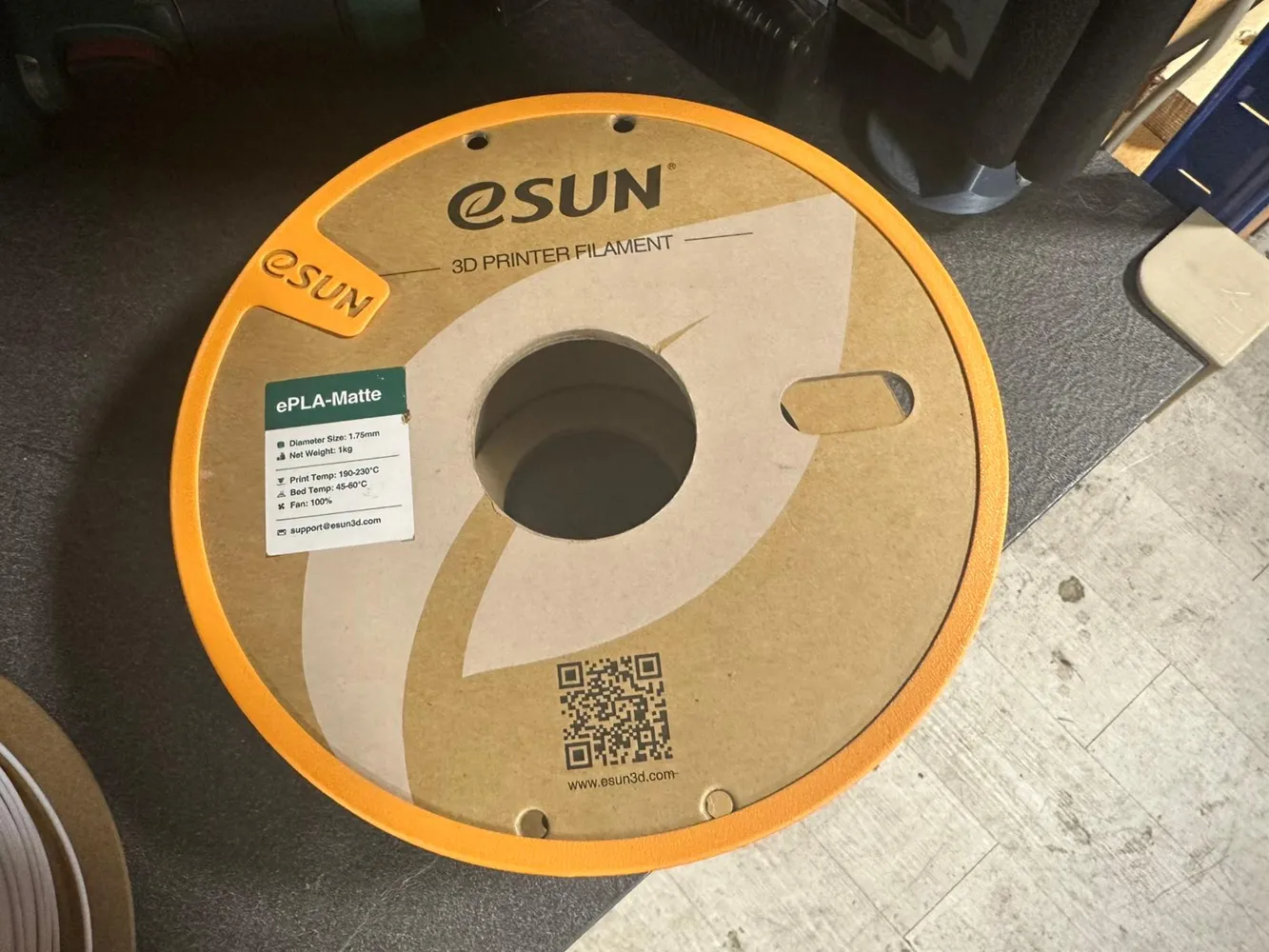ESUN – Bambu Lab AMS Cardboard Spool Adapter Ring by Coltellimania 3D ...