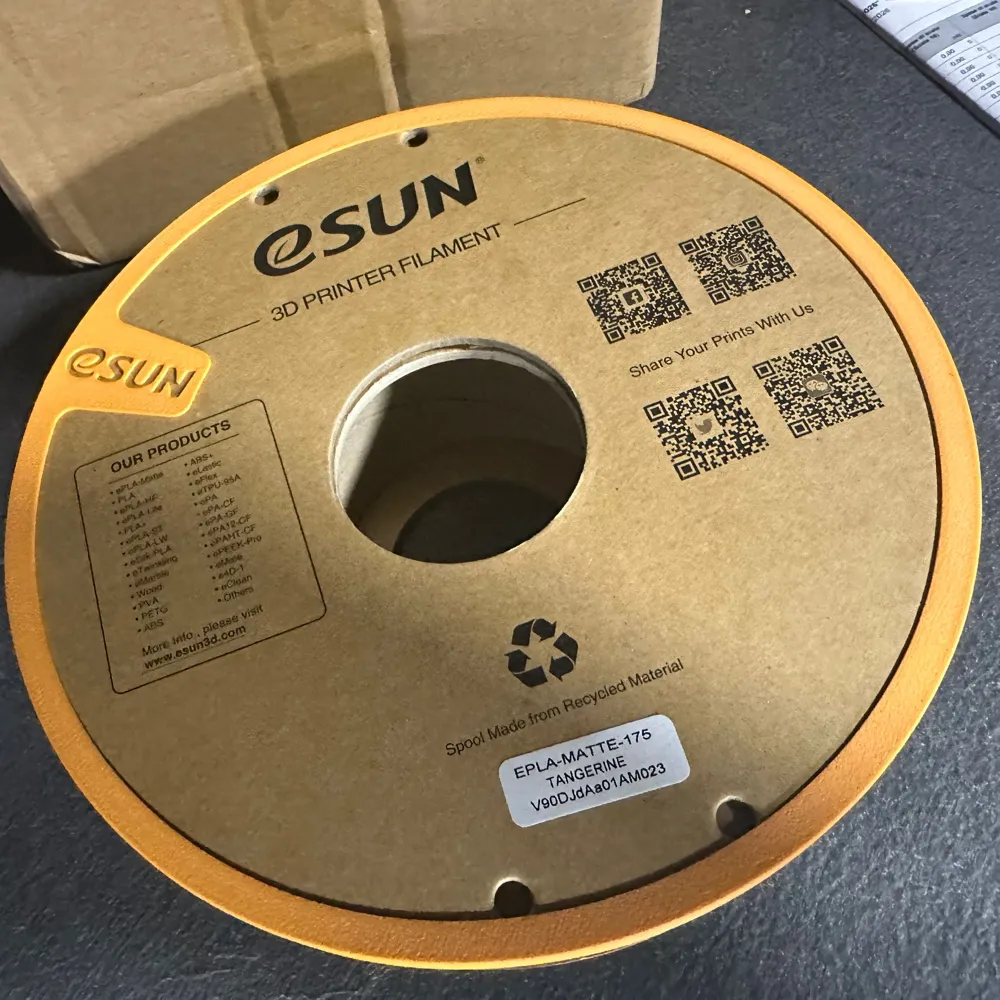 ESUN – Bambu Lab AMS Cardboard Spool Adapter Ring - Free 3D Print Model ...
