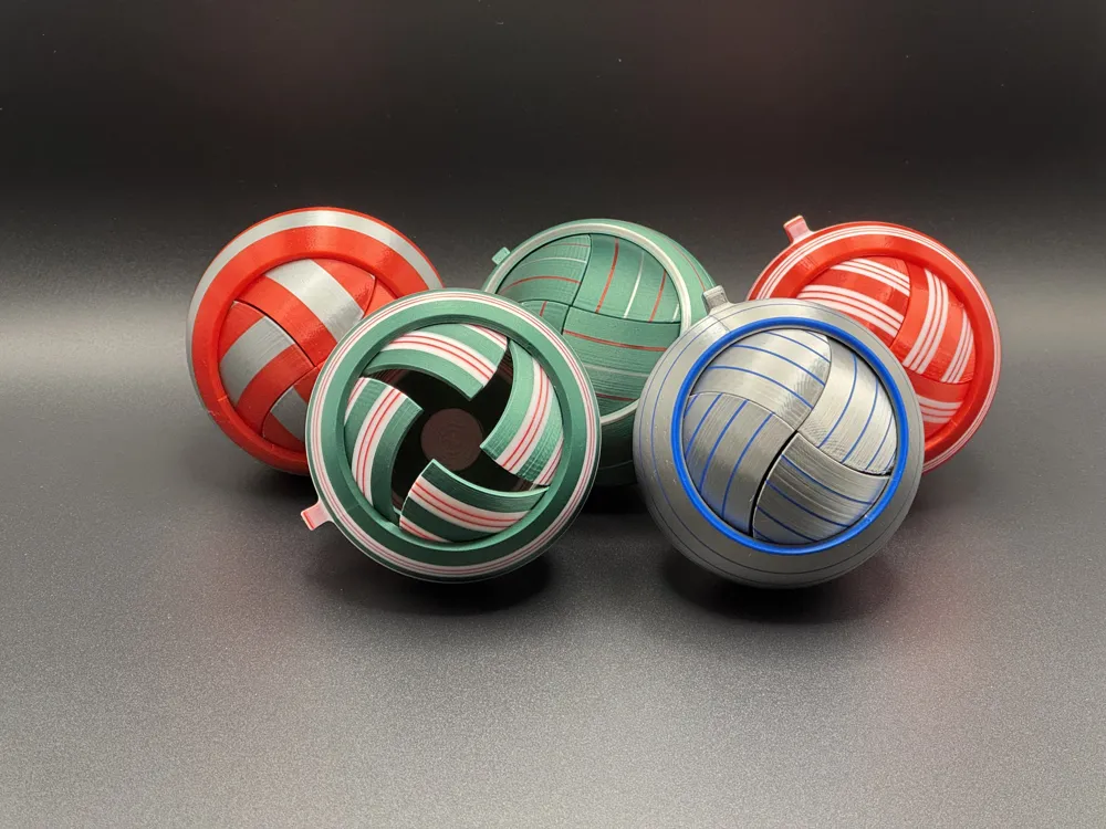 Christmas Iris Ornament - Free 3D Print Model - MakerWorld