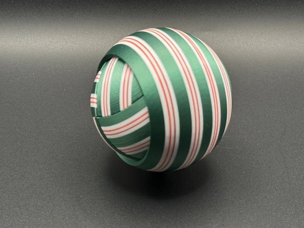 Christmas Iris Ornament - Free 3D Print Model - MakerWorld