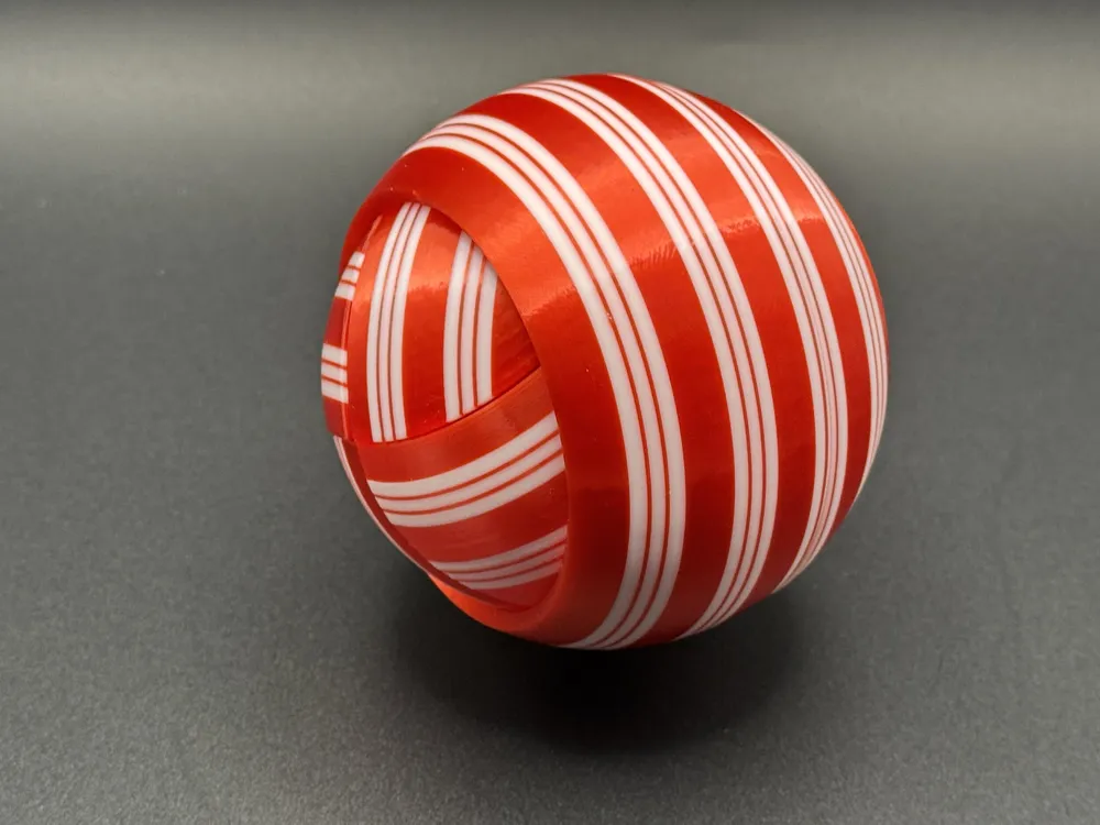 Christmas Iris Ornament - Free 3D Print Model - MakerWorld