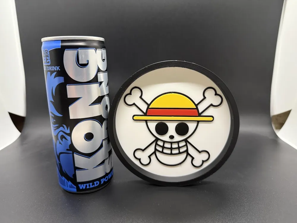 One Piece Coaster - Free 3D Print Model - MakerWorld