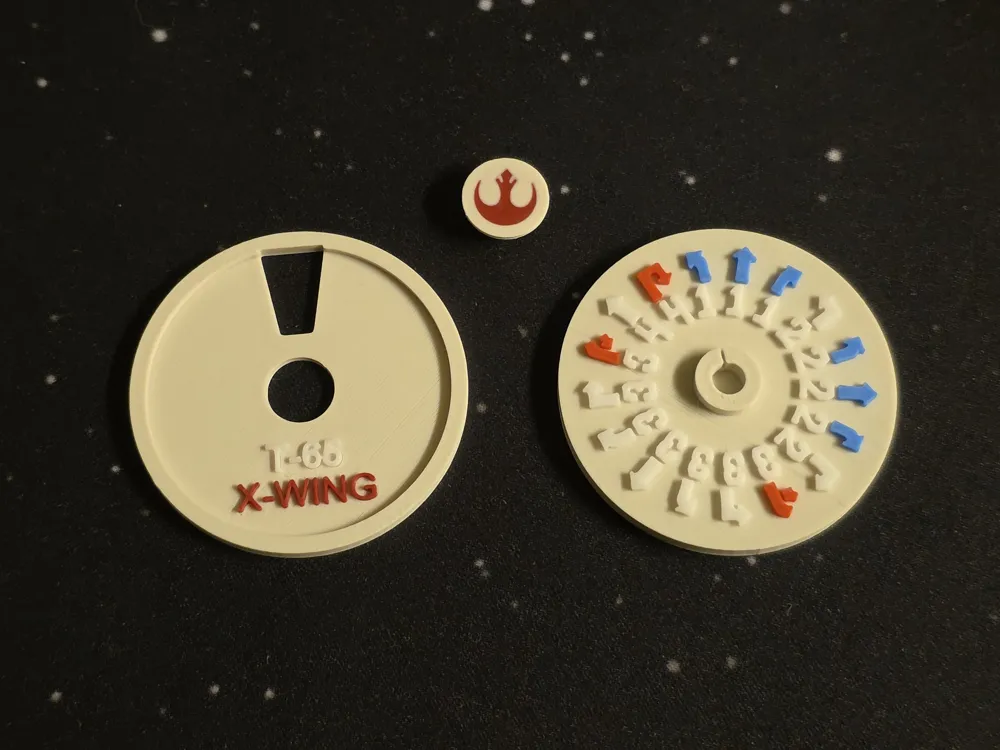 X-Wing Dial for X-Wing TMG - Free 3D Print Model - MakerWorld