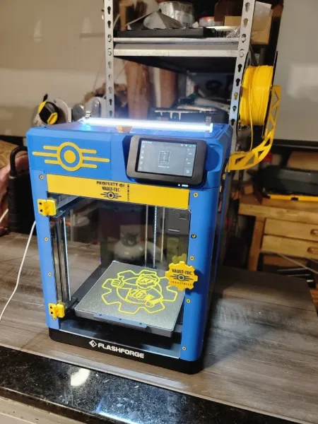 Flashforge Adventurer 5M Enclosure - Fallout Edit Remixed by zak198748 ...