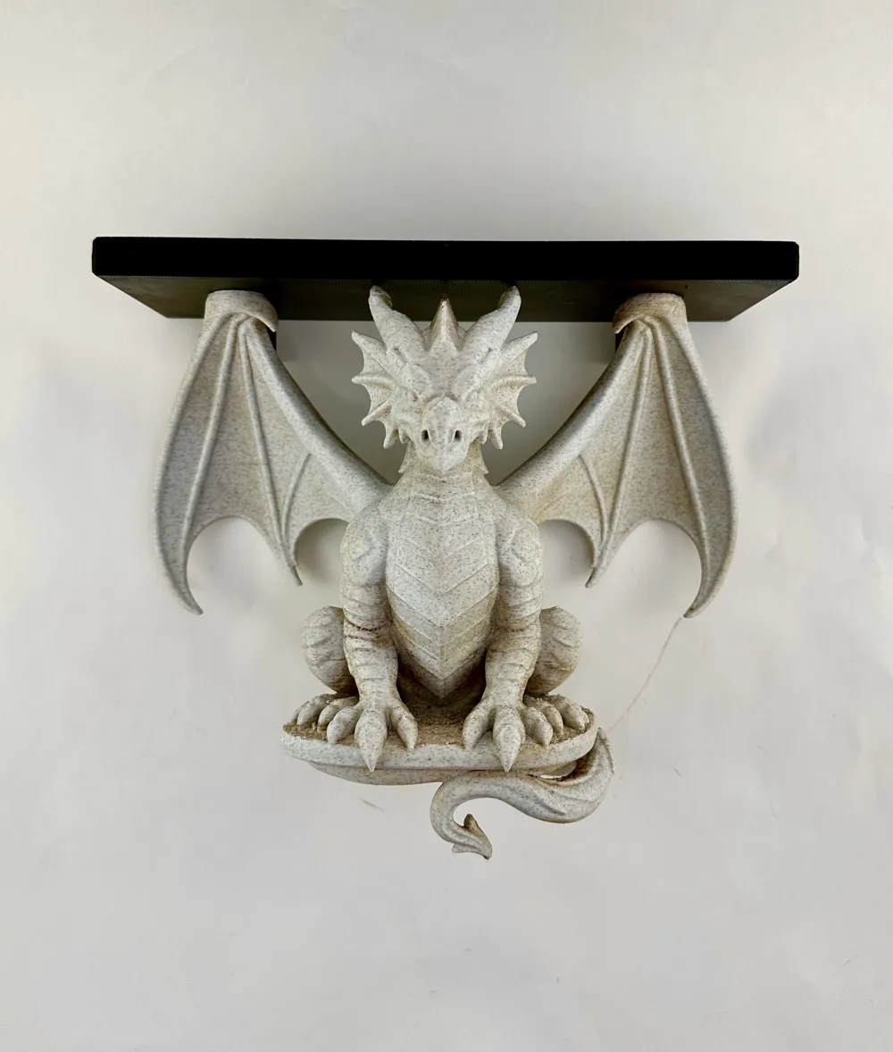 The Dragon Shelf - Free 3D Print Model - MakerWorld