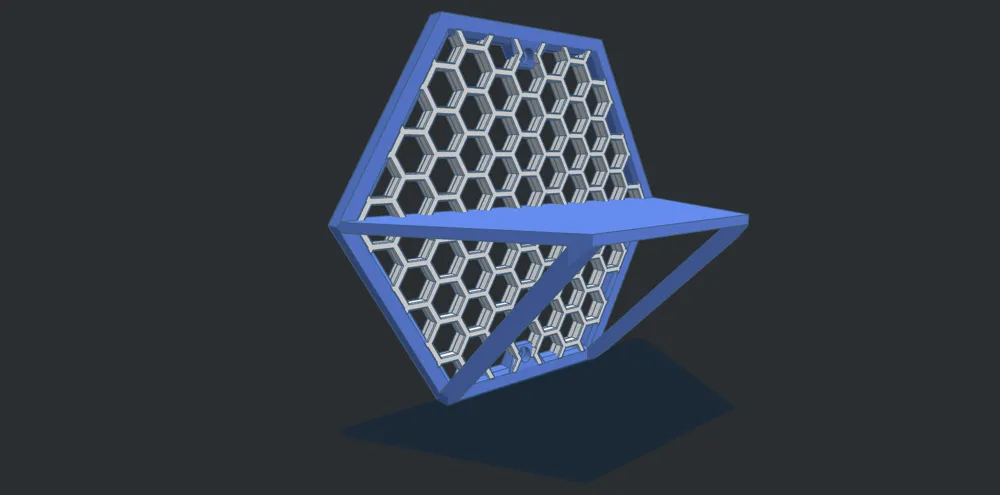 X3D HSW Display Shelf (Multicolor) Remixed by DutchWorkX3D - MakerWorld