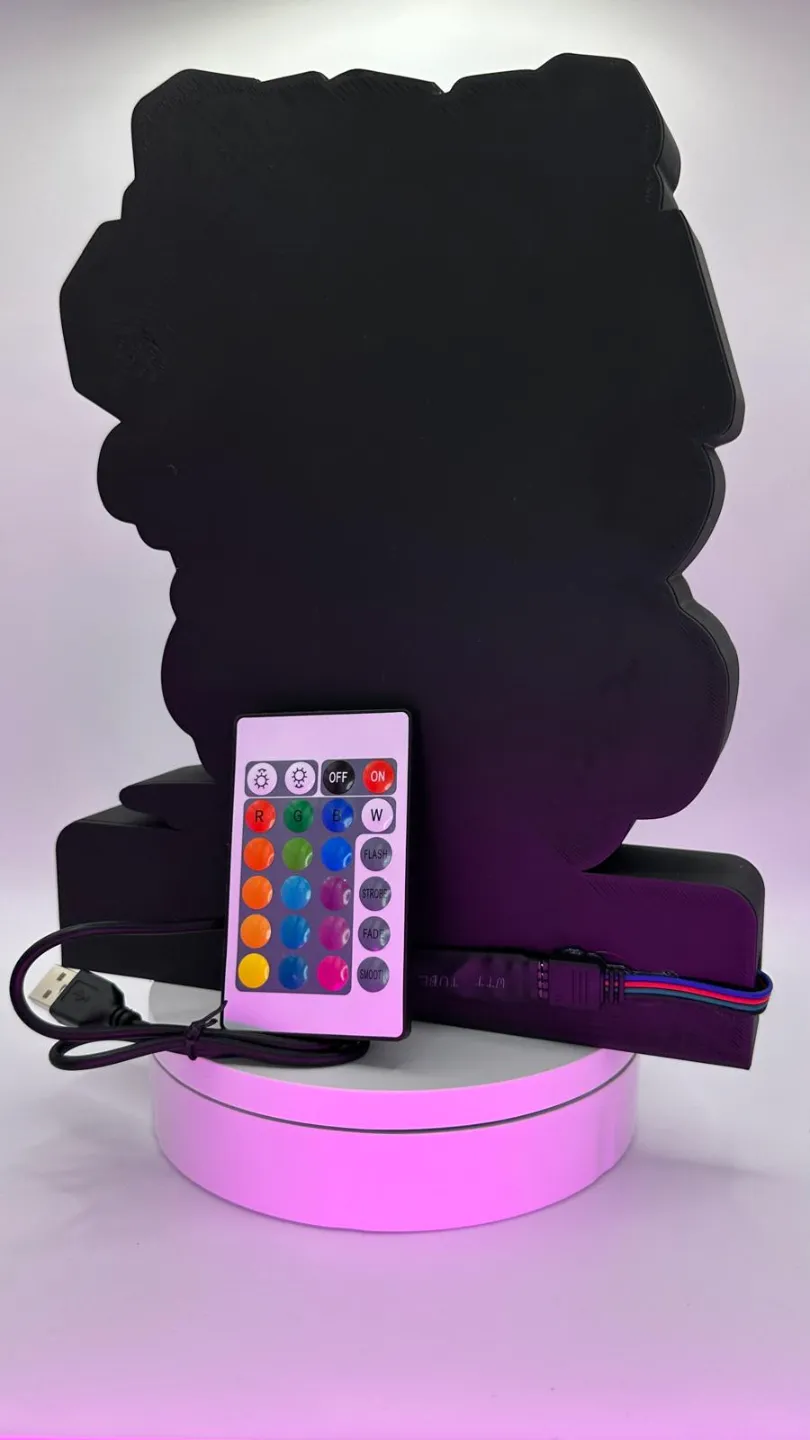 Mario Kart lamp with editable name. by CREARTES_3D - MakerWorld