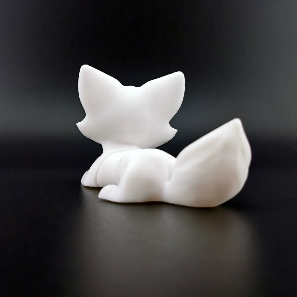 Mini Flexi Arctic Fox - Print-in-Place Articulated by Mini Flexi ...