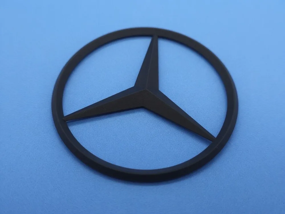 Mercedes Emblem - Free 3D Print Model - MakerWorld