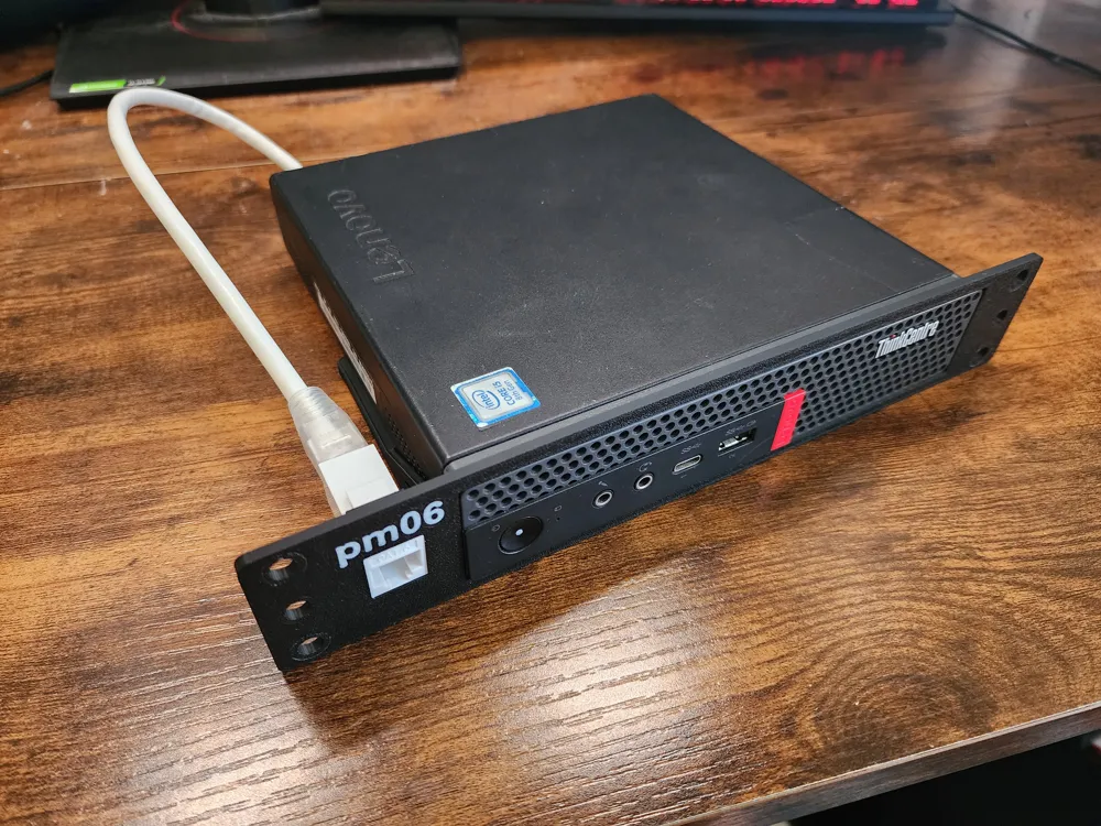 10 in rack Shelves for Dell 9020 and Lenovo M720q by em202020 ...