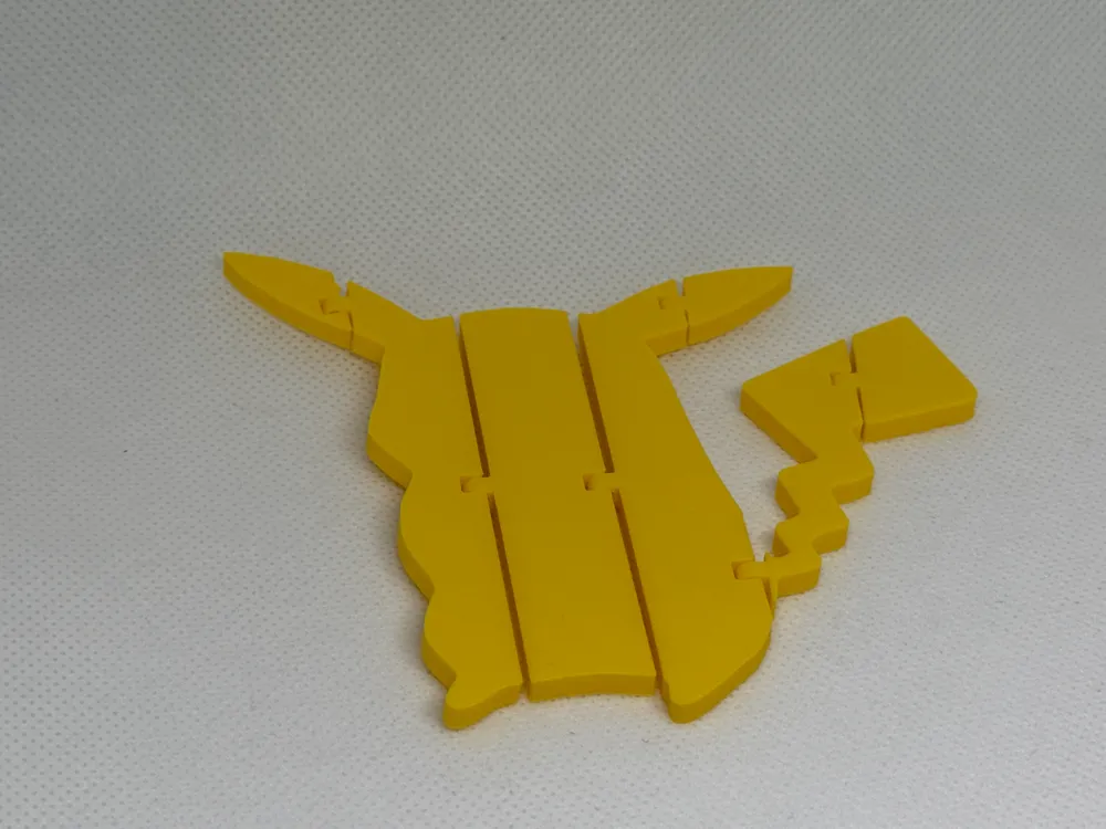 Articulated Pikachu Print in Place by Humnarr MakerWorld: Download Free ...