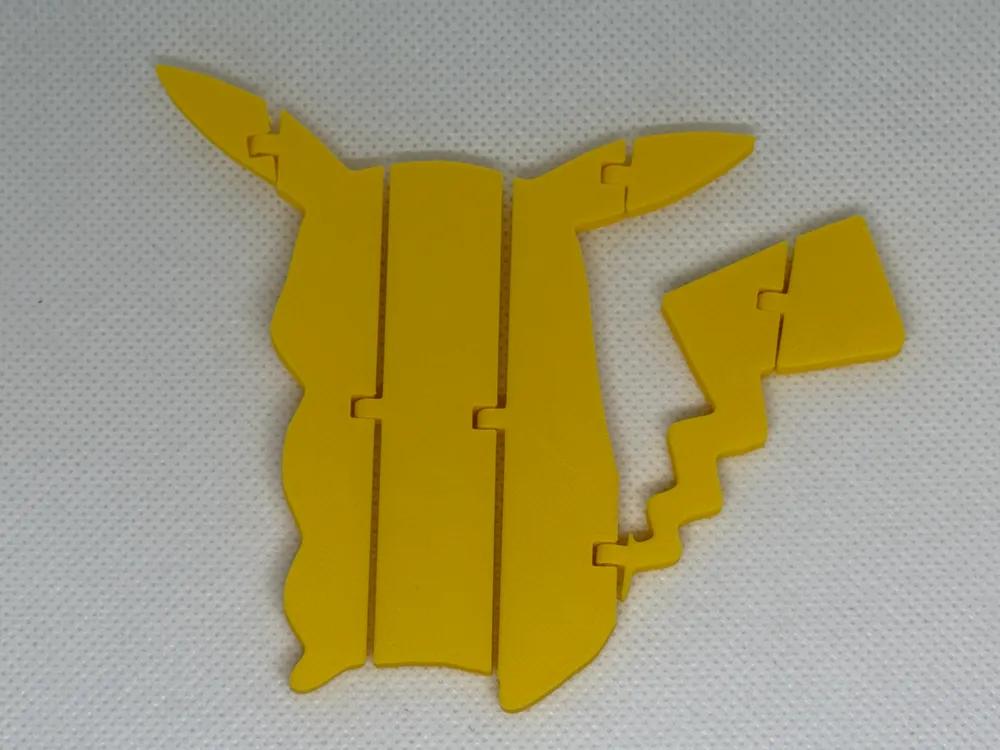 Articulated Pikachu Print in Place by Humnarr MakerWorld: Download Free ...