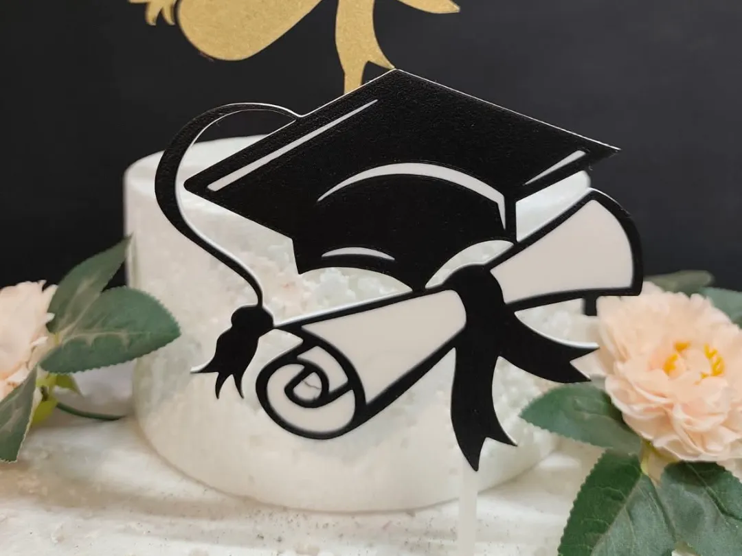 Graduation hat topper - Free 3D Print Model - MakerWorld