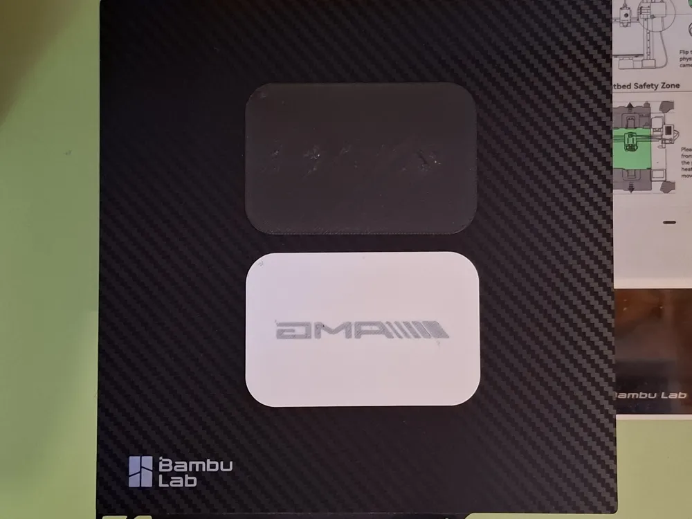 Carbon Fiber AMG Key Card - Free 3D Print Model - MakerWorld