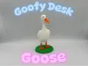 7" Tall Goofy Desk Goose - Free 3D Print Model - MakerWorld