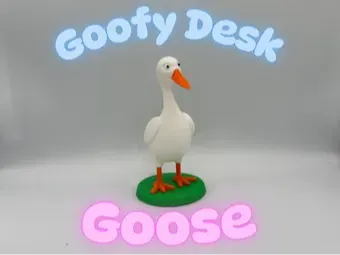 DESK GOOSE 7" by scottgmccarty MakerWorld: Download Free 3D Models