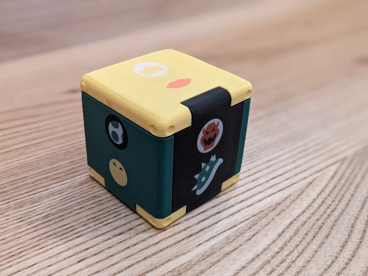 Nintendo Switch Game Card Cube - Mario Icons - Free 3D Print Model ...