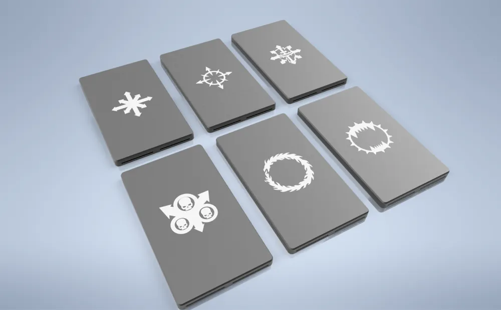 War-hammer Reminder Token Box - Factions by Loch MakerWorld: Download ...