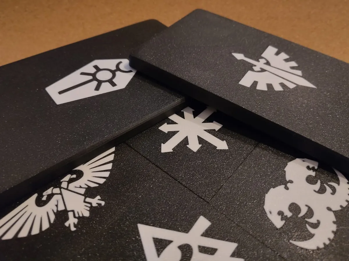 War-hammer Reminder Token Box - Factions by Loch MakerWorld: Download ...