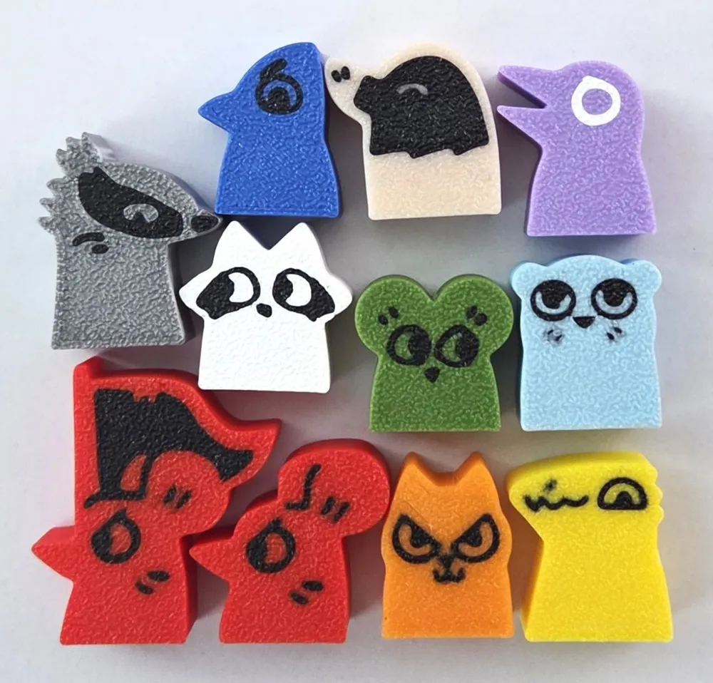 Root Board Game Meeples (Units) - Free 3D Print Model - MakerWorld