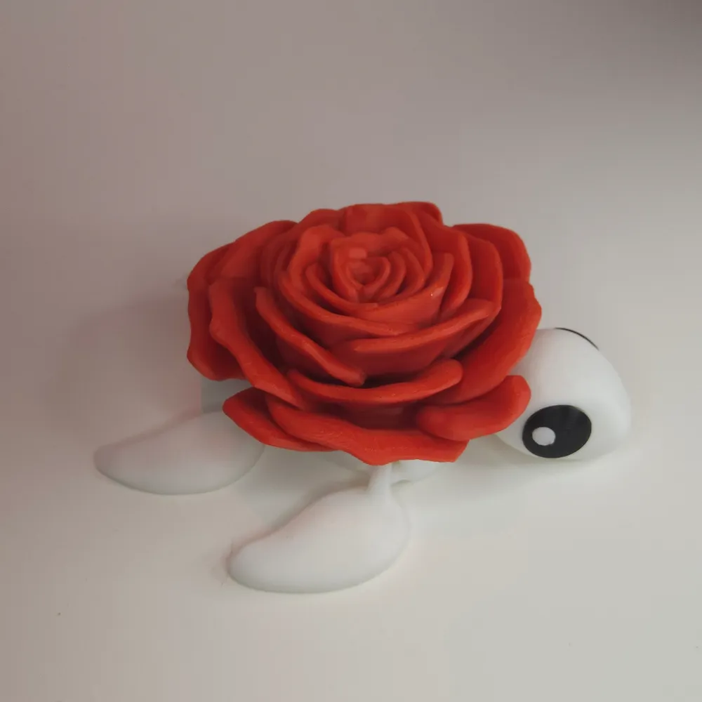 Articulated rose turtle (separate peices) by HoldCtrl MakerWorld ...