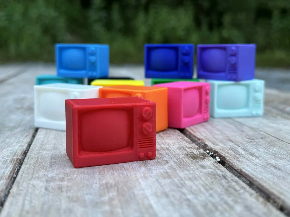 Mini Retro TV by Tinker Link MakerWorld: Download Free 3D Models