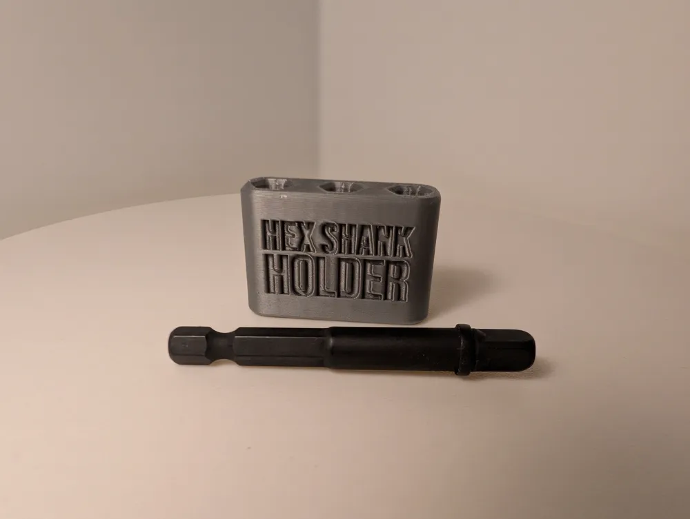 The Hex Shank Holder by Tobe - MakerWorld