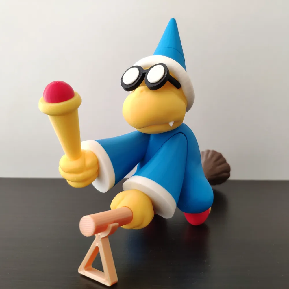 Magikoopa Super Mario action figure switch 2 Remixed by Robythedoct46 ...