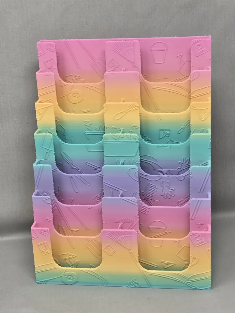 Seed Packet Rack by WhispersofLiteratiMakerWorld: Download Free 3D Models