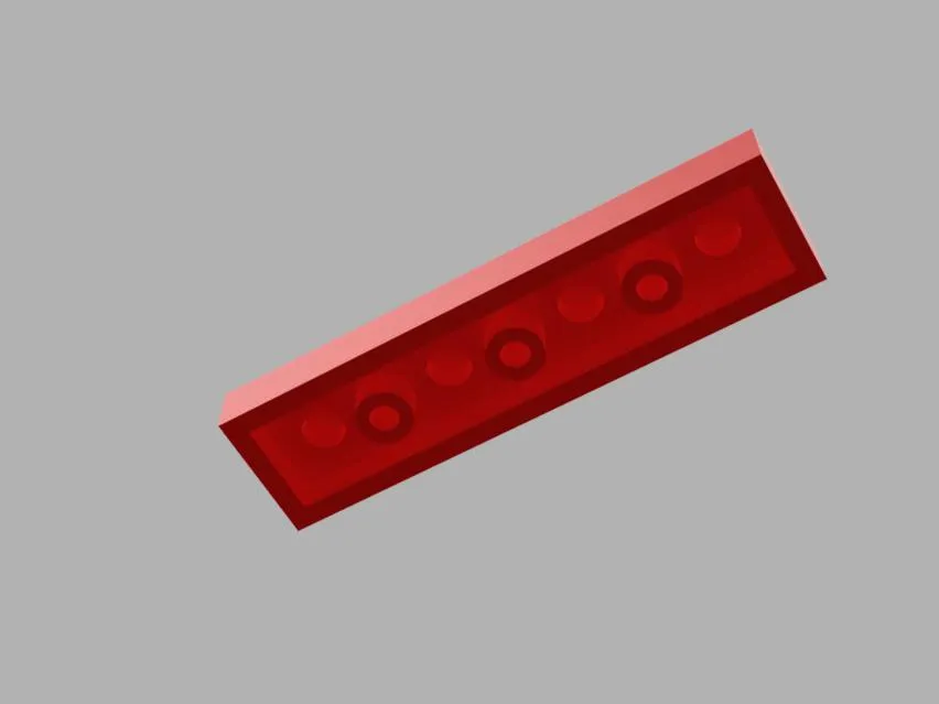 Lego Plate 1x4 by Gimmy3D - MakerWorld