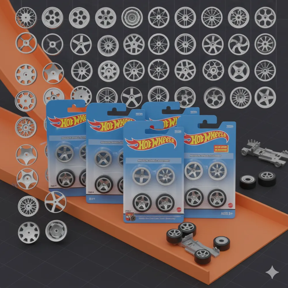 The ultimate collection of rims and tires for 1/64 - Free 3D Print ...