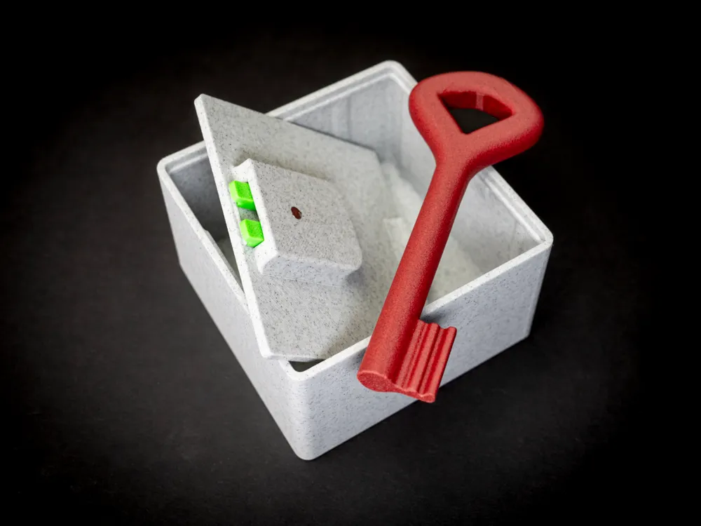 Secret Magnetic Vault !Hidden mechanism and Key! by Meister Edel ...