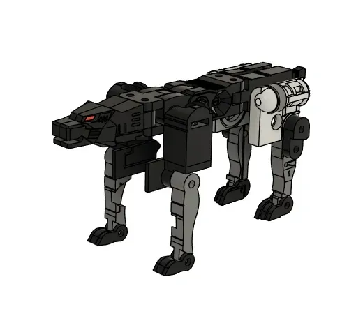 Transformers Ravage (Robot Dog) - Free 3D Print Model - MakerWorld