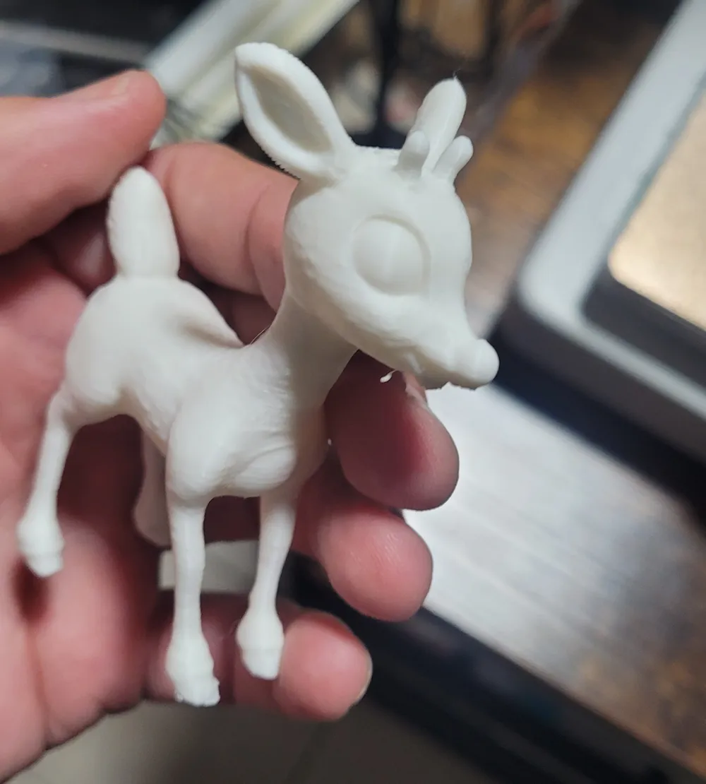 Rudolph the Red-Nosed Reindeer - Free 3D Print Model - MakerWorld