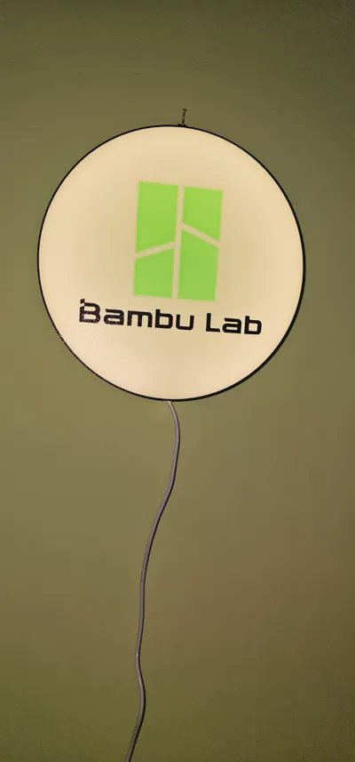 Bambu Lab Style Wall Lamp by Raulito3d - MakerWorld