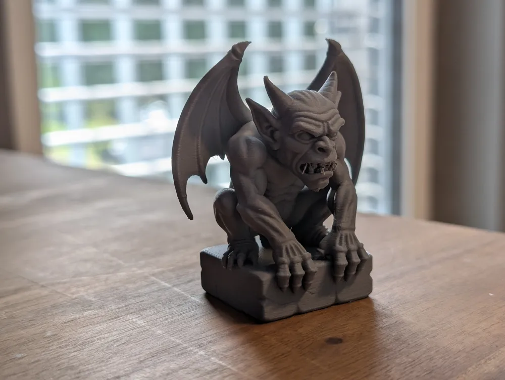Cathedral Gargoyle – Gothic Statue - Free 3D Print Model - MakerWorld