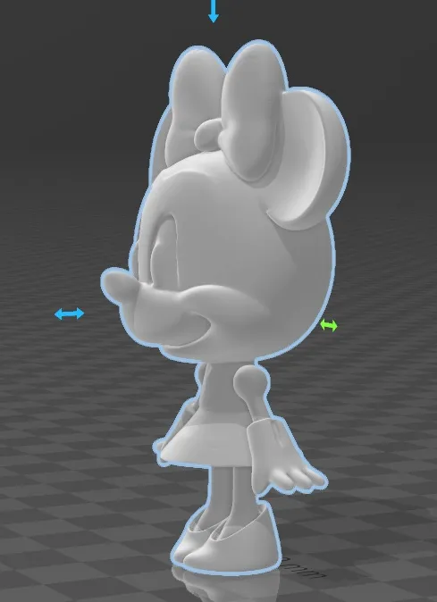 Minnie Mouse - Free 3D Print Model - MakerWorld