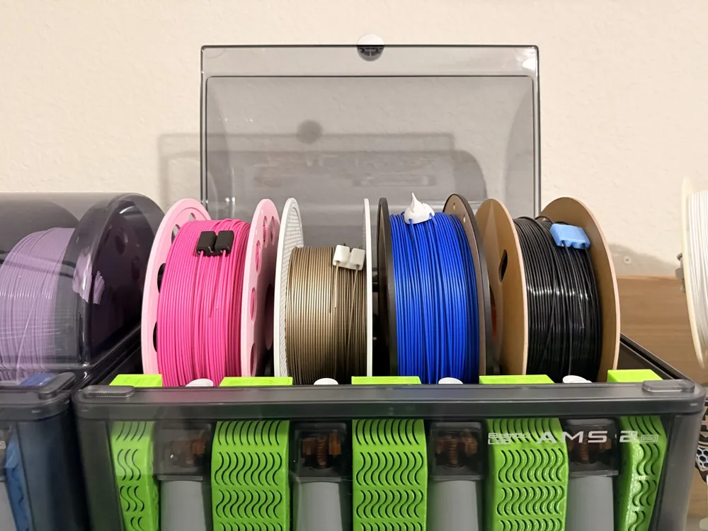 Filament Clip Twin Grip (AMS 2 Pro Compatible) - Free 3D Print Model ...
