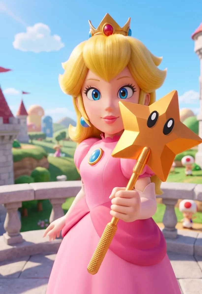 Super Mario Credit Card Magic Wand - Free 3D Print Model - MakerWorld