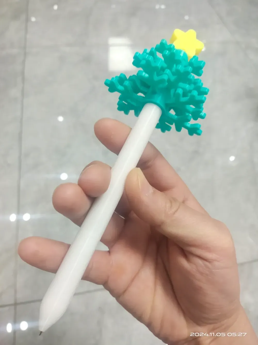 Fibonacci Spiral Tree Fidget Pen / Fibonacci Fidget Pen Christmas Tree ...