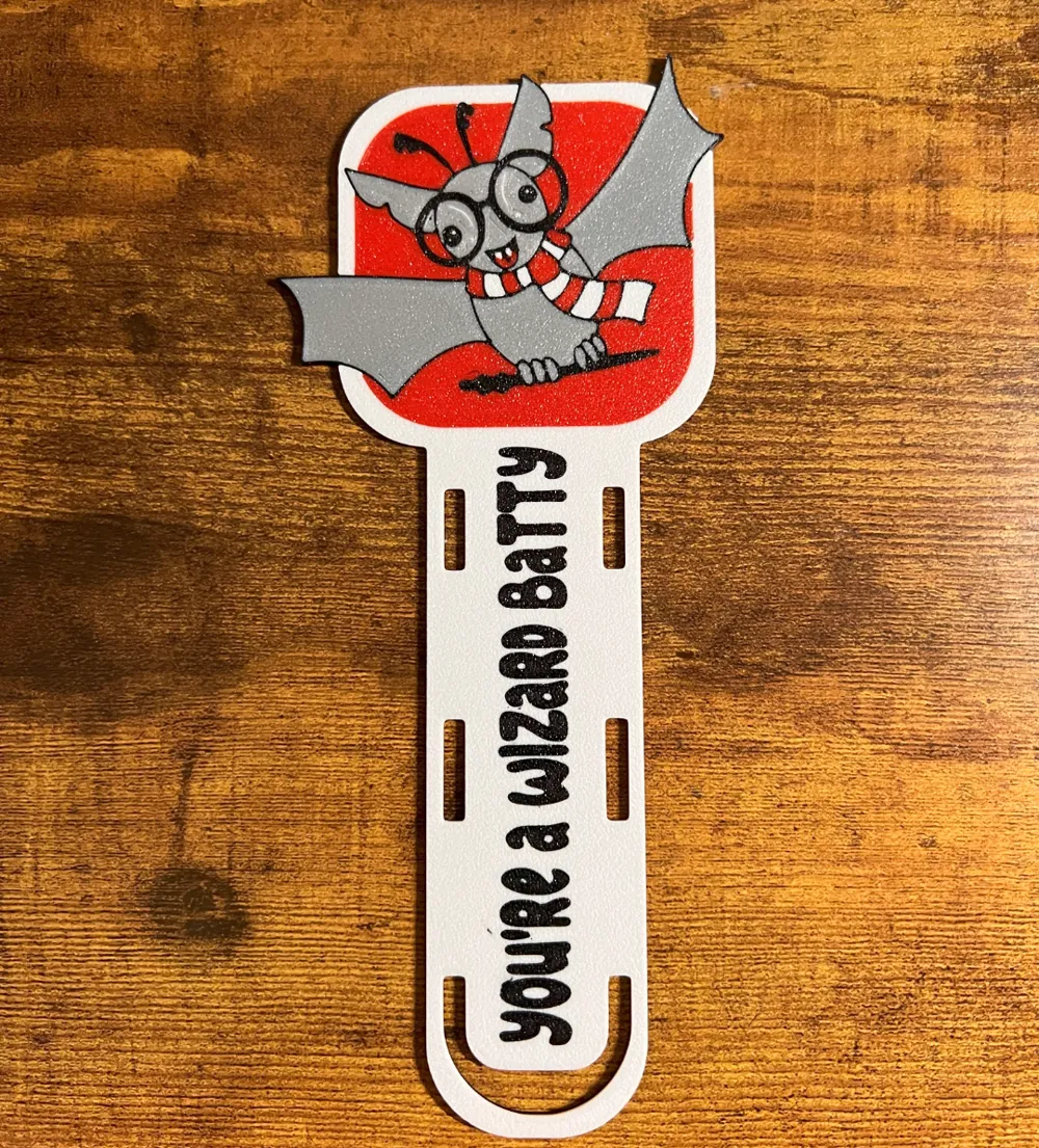 Harry "Batty" Potter Bookmark by StudBuffin - MakerWorld