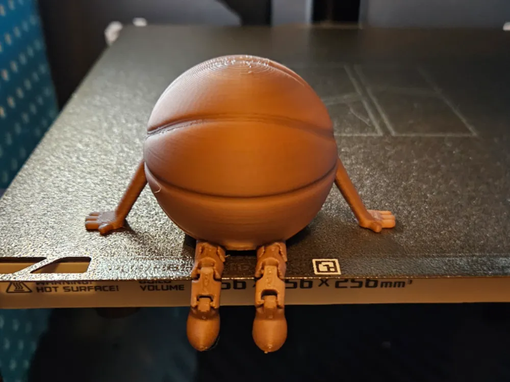 Flexi Basketball Buddy by Enivel3D MakerWorld: Download Free 3D Models