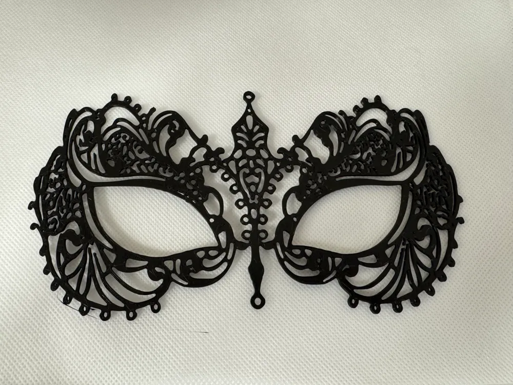 Venetian mask by acevalsl MakerWorld: Download Free 3D Models