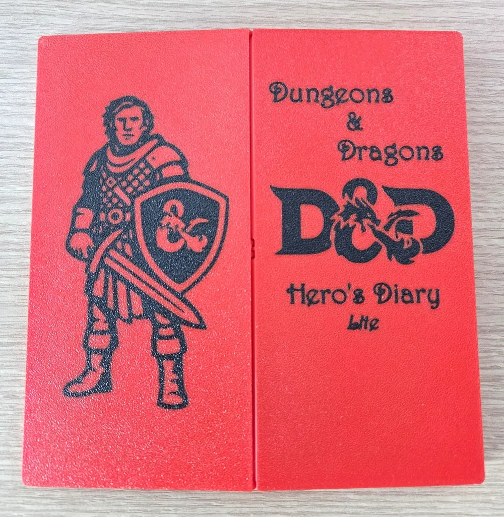 D&D, DnD and DH pocket character tracking diary by yodovicz MakerWorld ...