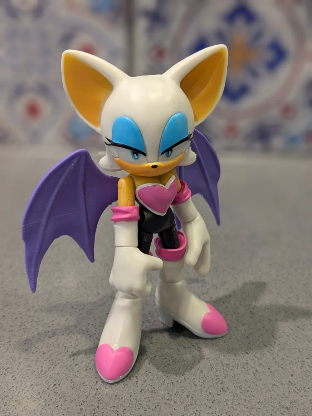 SA2 Rouge Wings by Cake-Bit Studio MakerWorld: Download Free 3D Models