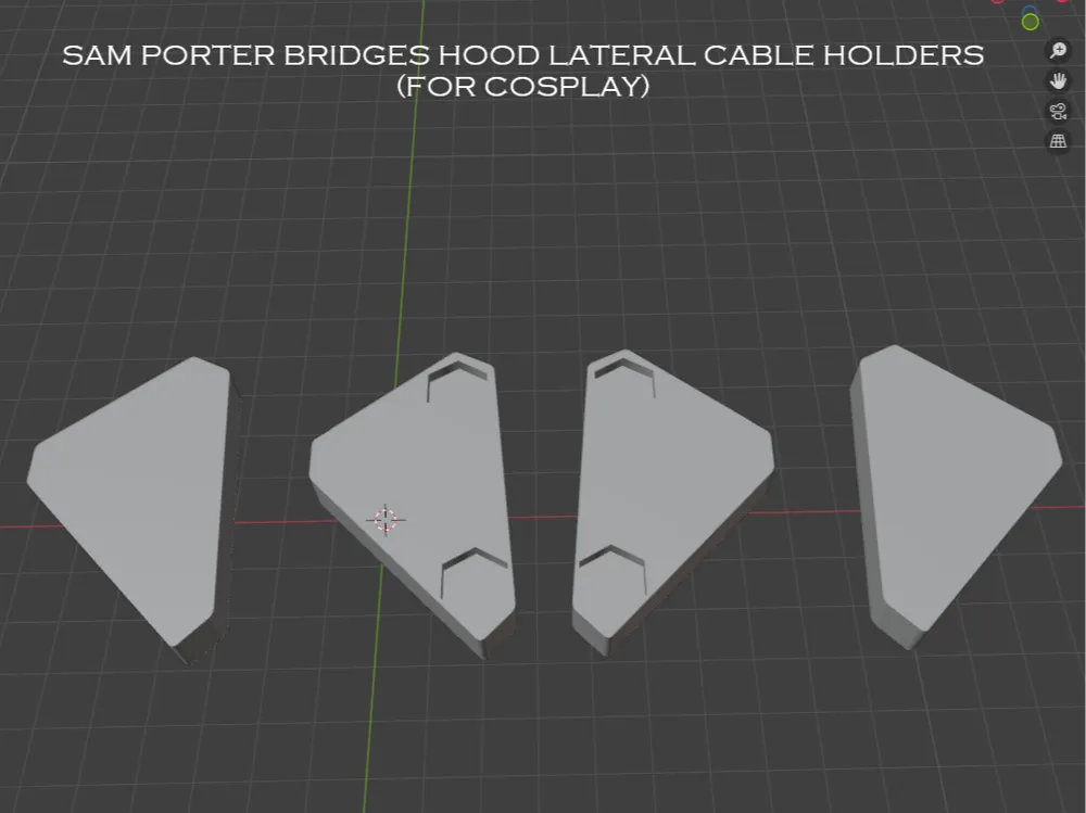 Sam Bridges Hood Mechanism cable holders - Free 3D Print Model - MakerWorld