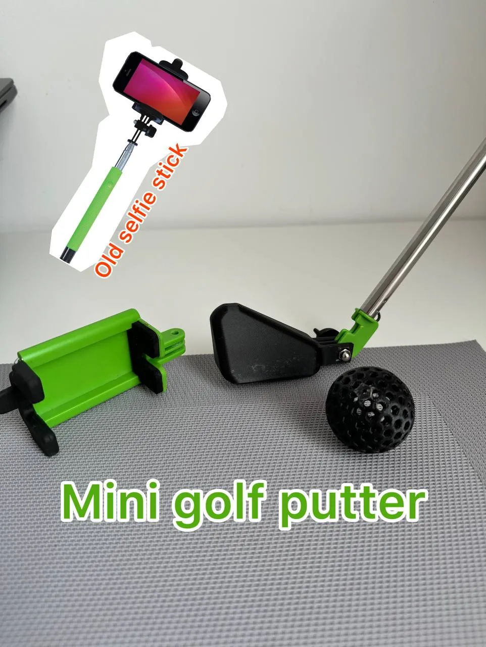 Mini golf putter by MIHAI_T MakerWorld: Download Free 3D Models