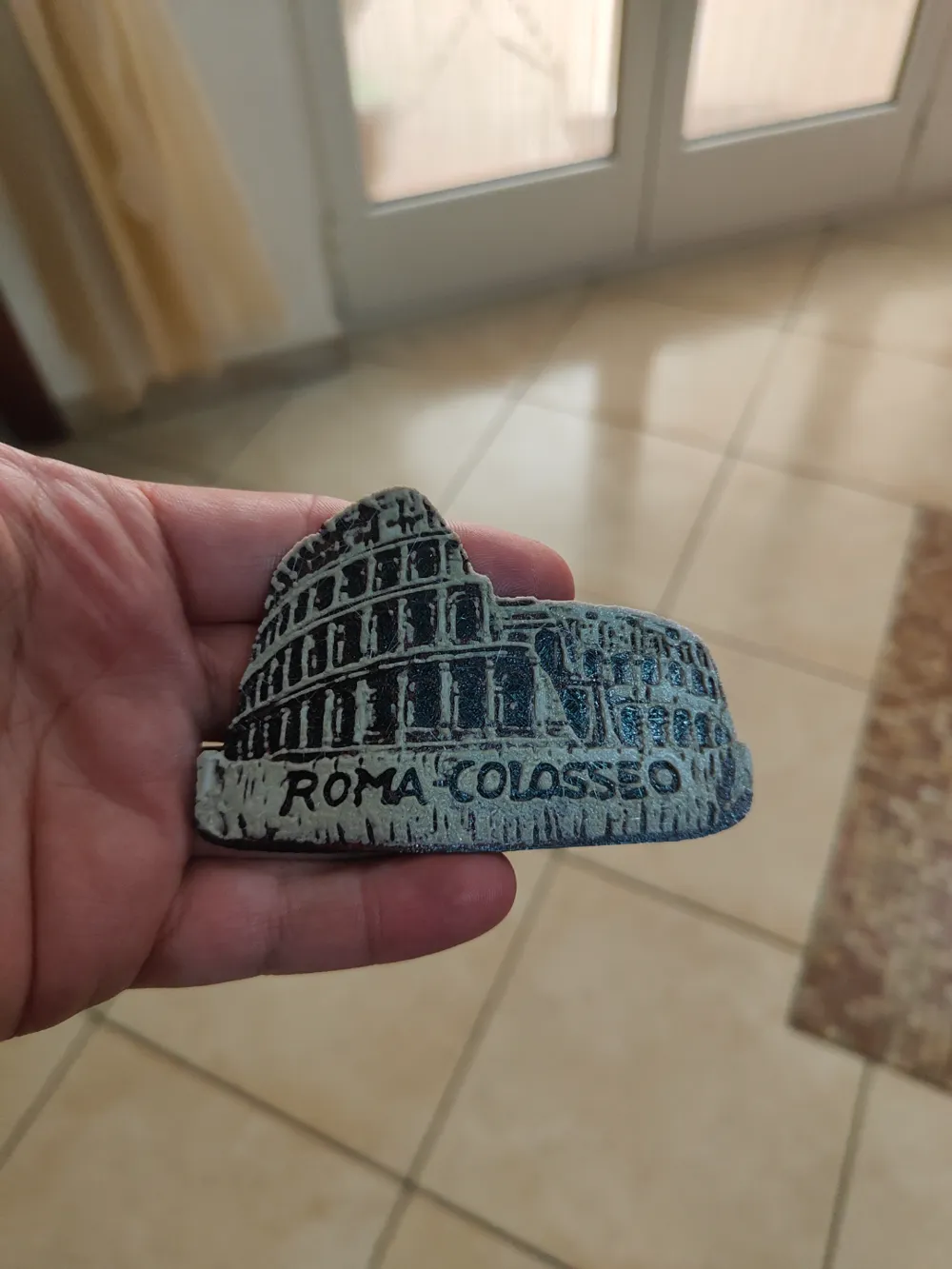 Colosseum fridge magnet Hueforge by Laterza Paolo - MakerWorld