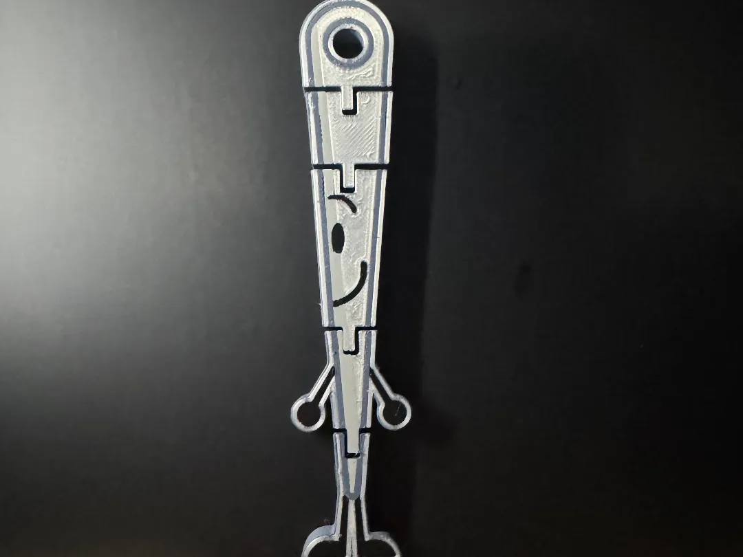 Needle BFDI Battle for Dream Island Porte-clés Flexi - Modèle d ...