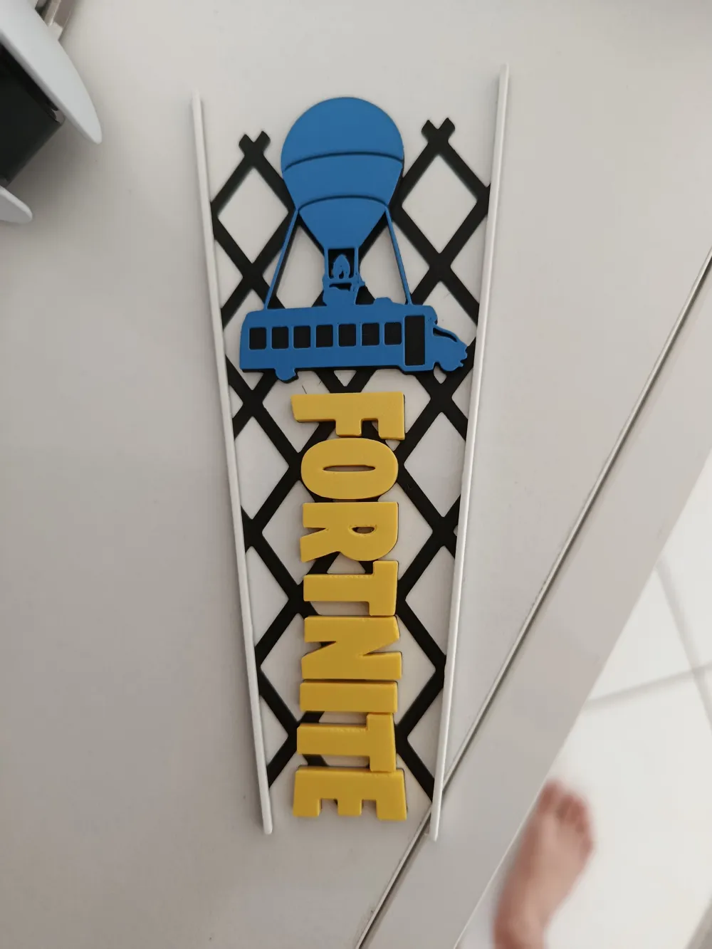 PS5 Fortnite Faceplate Decoration - Free 3D Print Model - MakerWorld